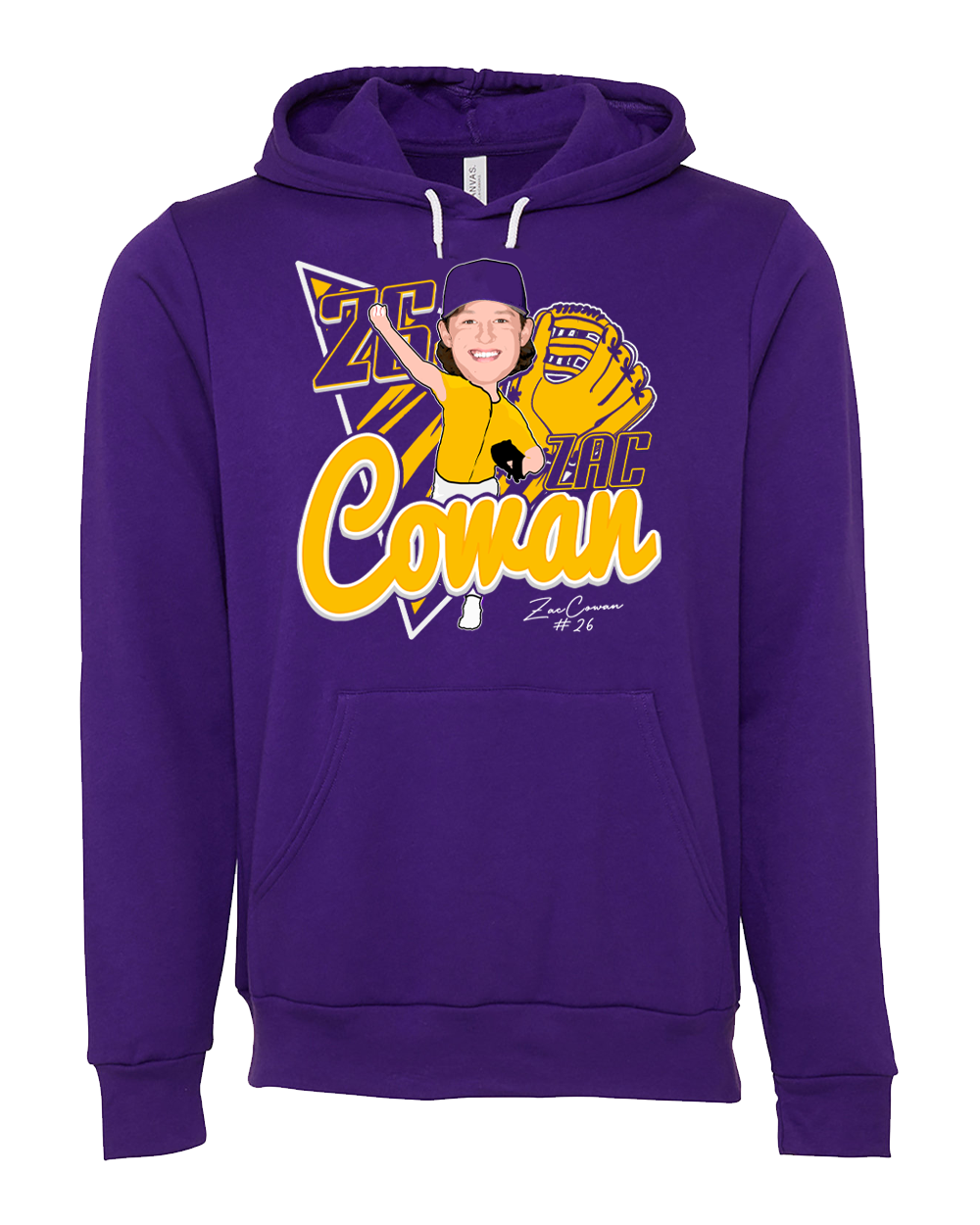 Zac Cowan 2025 Hoodie – The NIL Shop